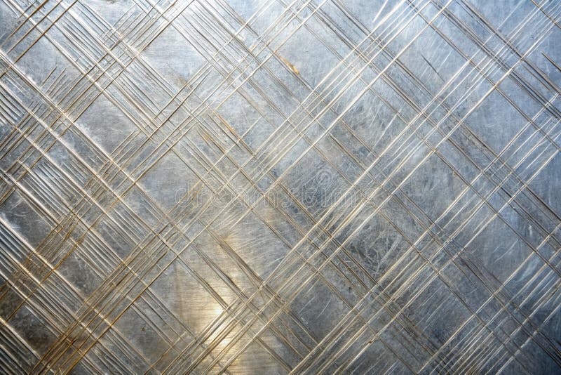 Scratched Aluminum Panel Texture Stock Illustration - Illustration of ...