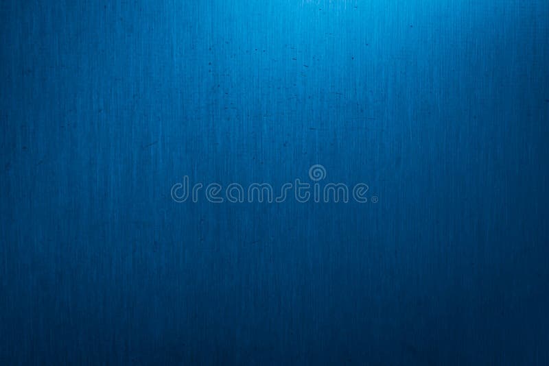 Scratched Blue Metal Sheet with Visible Texture. Background Stock Image ...