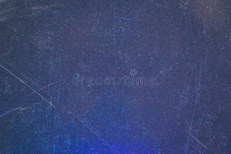 Scratched Blue Metal Sheet with Visible Texture. Background Stock Image ...