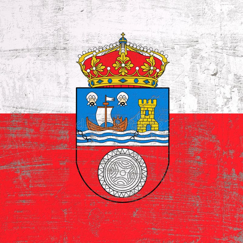 Cantabria flag stock illustration. Illustration of texture - 147014841