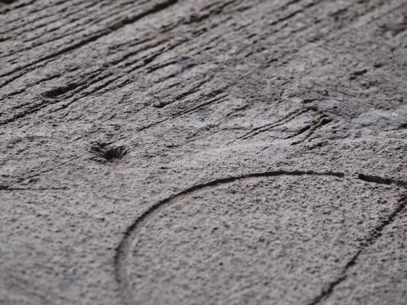 Scratched concrete surface stock image. Image of crack - 59295359
