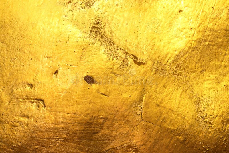 Scratched and Damaged Old Gold Background Stock Photo - Image of ...