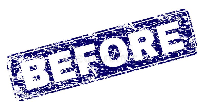 Scratched before Framed Rounded Rectangle Stamp Stock Vector ...