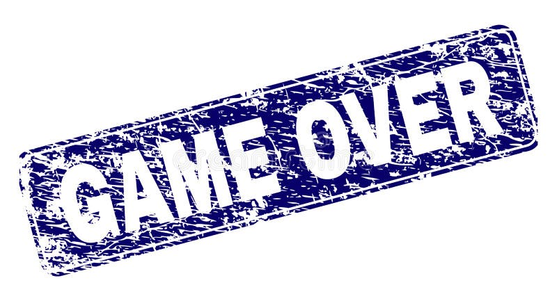 Scratched GAME OVER Framed Rounded Rectangle Stamp Stock Vector ... Scratched GAME OVER Framed Rounded Rectangle Stamp Stock Vector ...