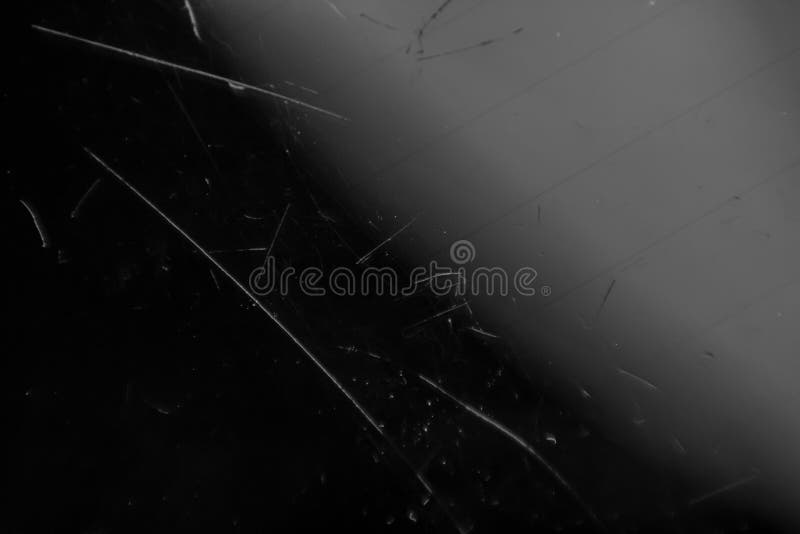 Scratched Glass Background Surface Stock Image - Image of grey, grunge ...