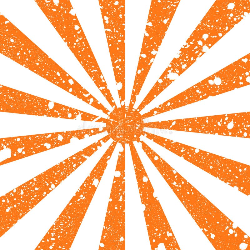 Scratched Grunge Background in Form of Sun Rays Stock Vector ...