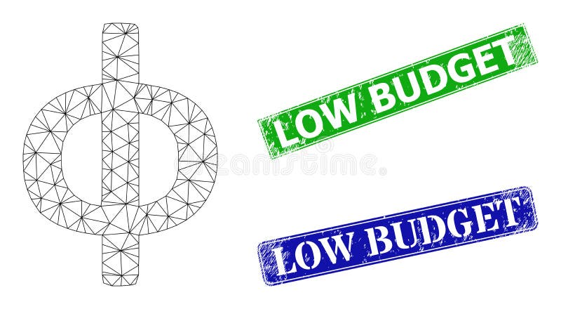 Scratched Low Budget Imprints and Polygonal Mesh Phi Greek Lowercase ...