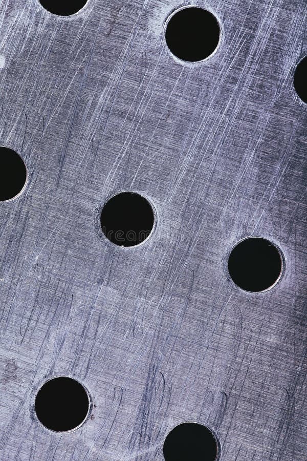 Metal rod with holes stock image. Image of circle, ideas - 54252171