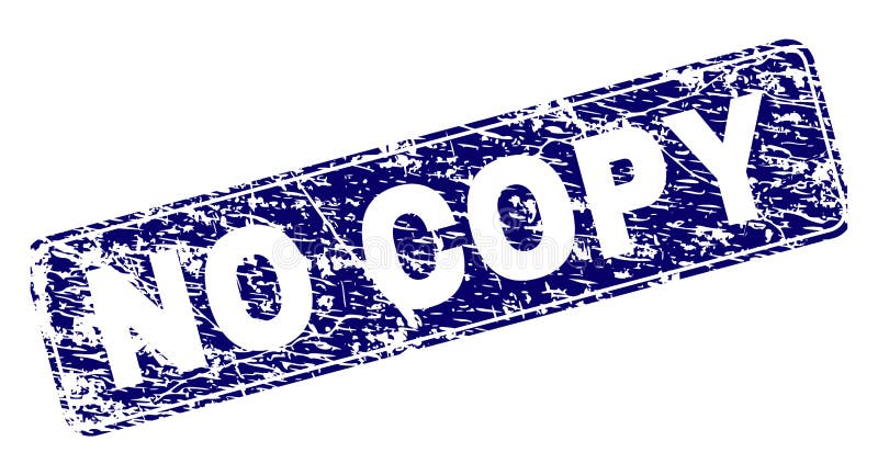 Scratched NO COPY Framed Rounded Rectangle Stamp Stock Vector ... Scratched NO COPY Framed Rounded Rectangle Stamp Stock Vector ...