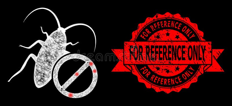 Scratched for Reference only Stamp Seal and Bright Polygonal Net No ...