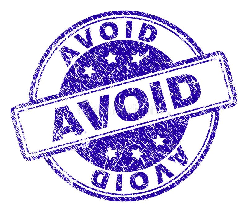 Scratched Textured AVOID Stamp Seal Stock Vector - Illustration of ... Scratched Textured AVOID Stamp Seal Stock Vector - Illustration of ...