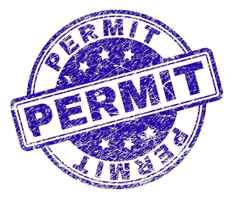 Scratched Textured PERMIT Stamp Seal Stock Vector - Illustration of ... Scratched Textured PERMIT Stamp Seal Stock Vector - Illustration of ...