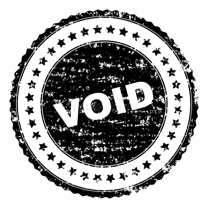 Scratched VOID Rectangle Stamp Stock Vector - Illustration of rubber ...