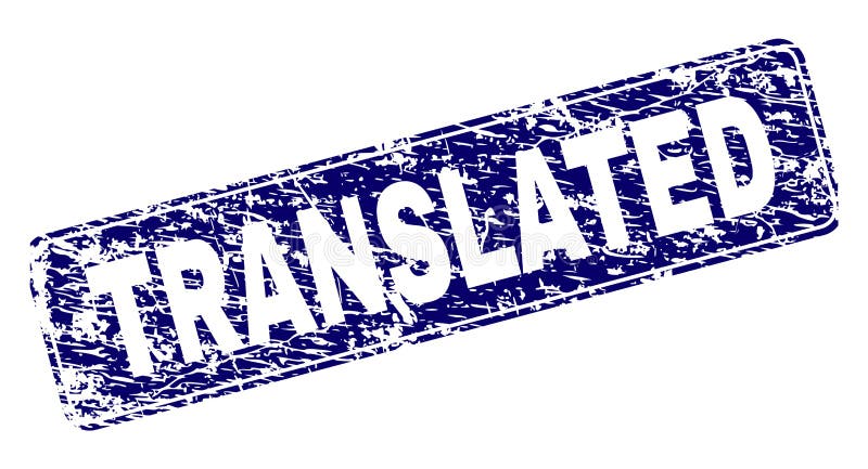 Scratched TRANSLATED Framed Rounded Rectangle Stamp Stock Vector ... Scratched TRANSLATED Framed Rounded Rectangle Stamp Stock Vector ...