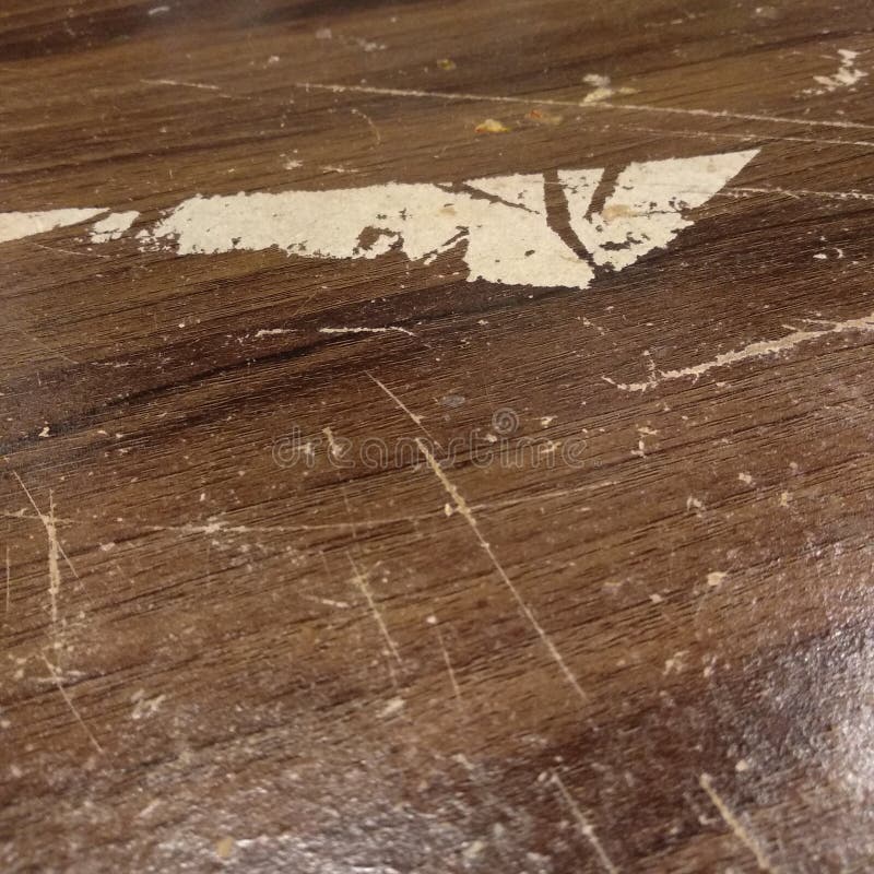 Scratched stock photo. Image of table, scratched, unpolished - 126760078