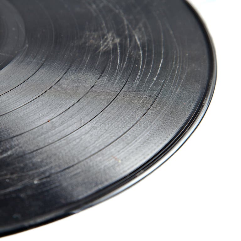 Scratched vinyl stock photo. Image of sound, plastic - 25412906