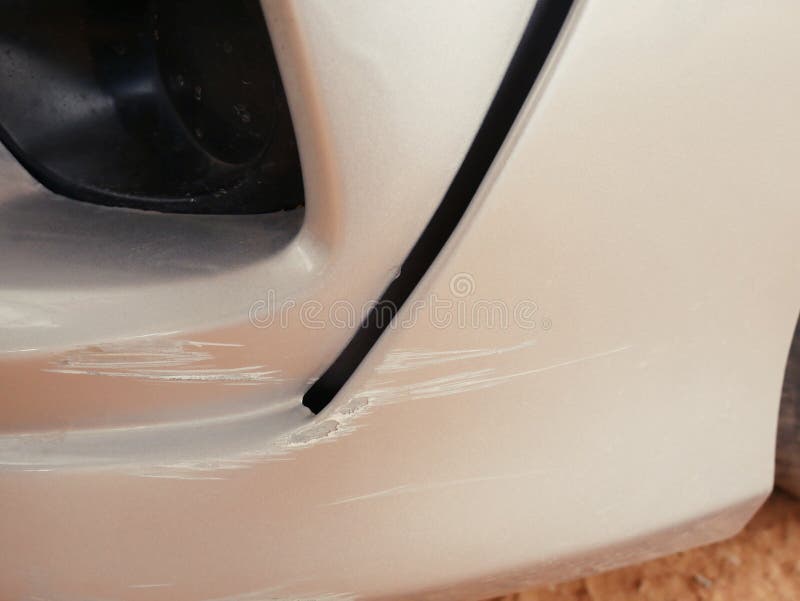 Scratches on the car. stock image. Image of front, dangerous - 226201633