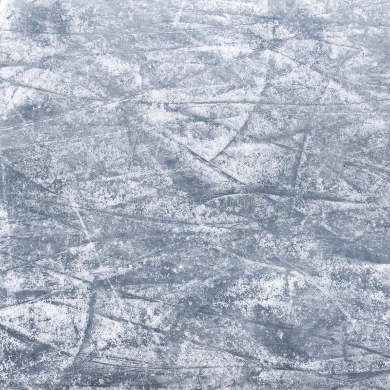 Ice Texture on a Skating Rink Stock Image - Image of empty, activity ...