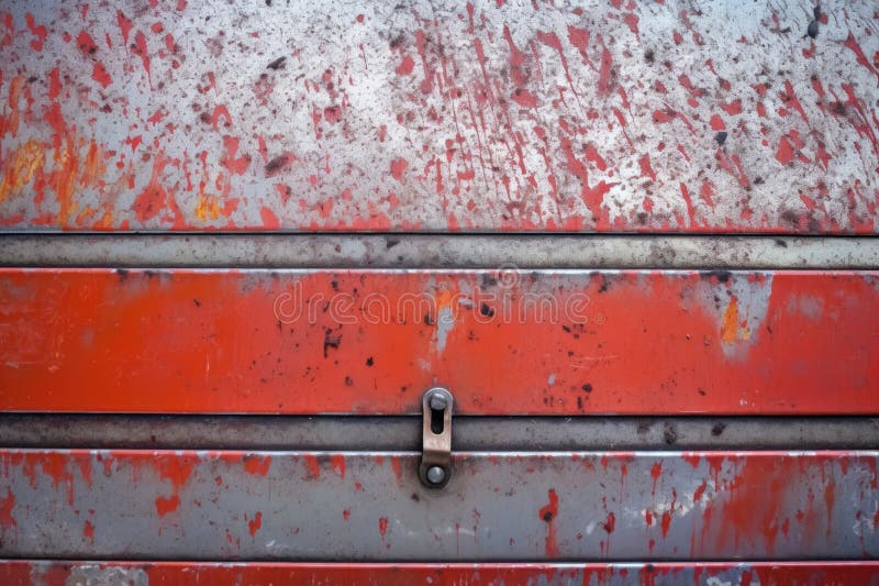 Scratches on the Surface of a Steel Tool Box Stock Photo - Image of ...