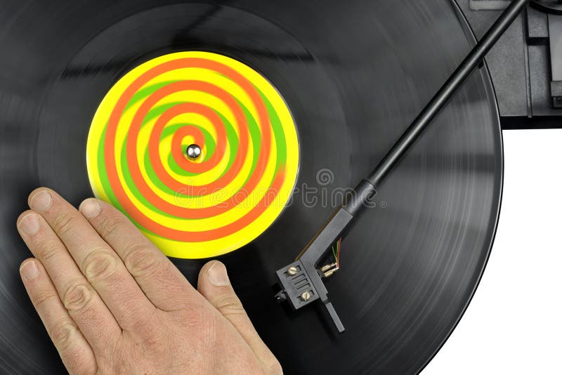 Music DJ Scratching stock photo. Image of record, hand - 18650760