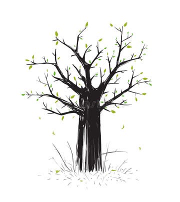 Tree Scribble Stock Illustrations – 11,353 Tree Scribble Stock ...