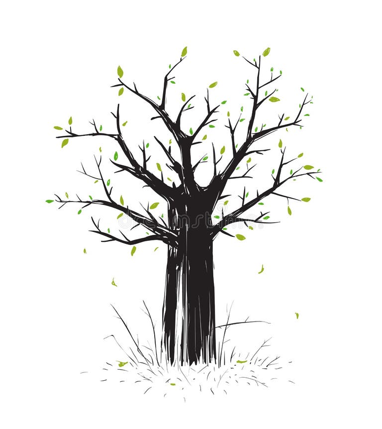 Tree Scribble Stock Illustrations – 10,486 Tree Scribble Stock ...
