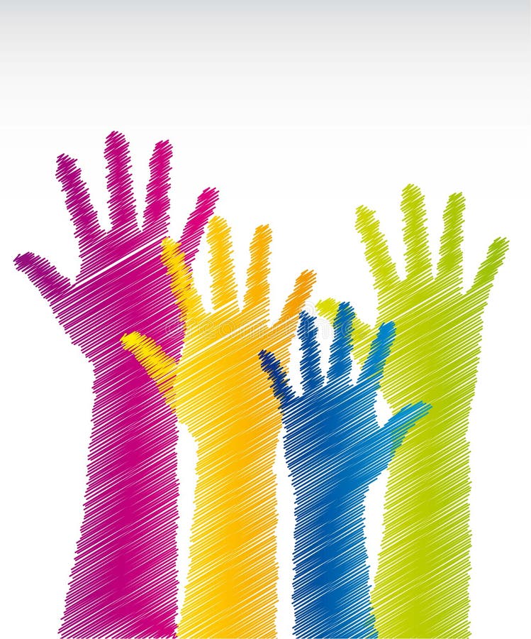 Scrawled Hands Stock Illustrations – 2 Scrawled Hands Stock ...