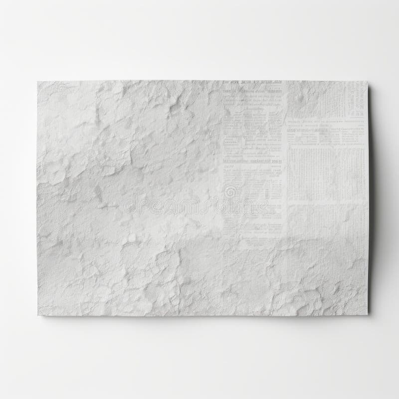 Shiny Bumpy Newspaper Texture for Ambient Occlusion and Photorealistic ...