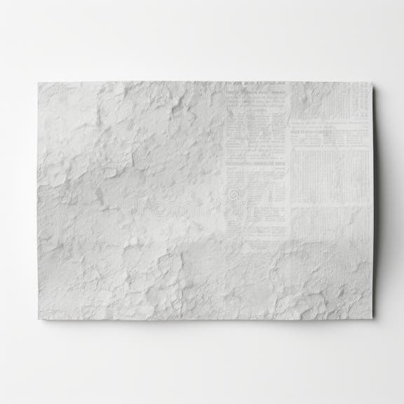 Shiny Bumpy Newspaper Texture for Ambient Occlusion and Photorealistic ...