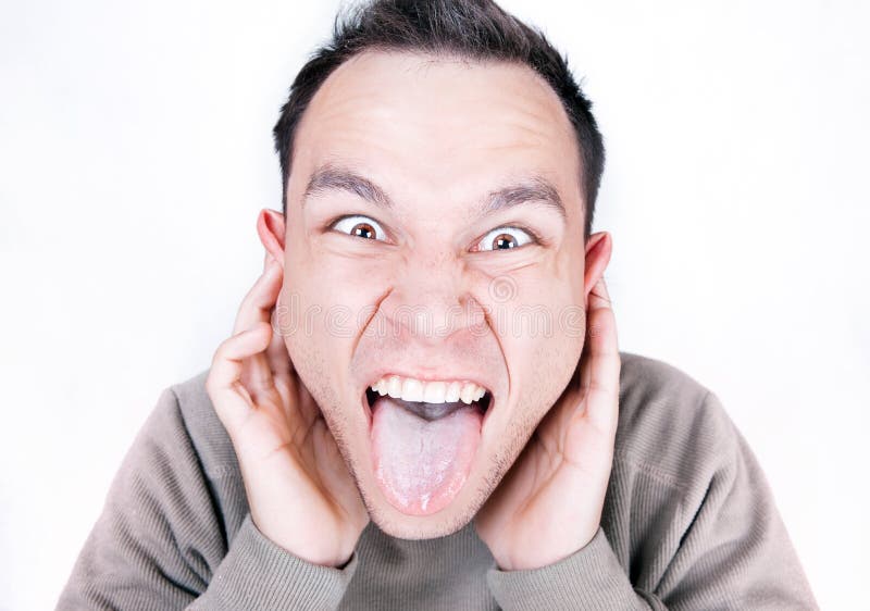 The Scream stock image. Image of face, emotional, isolated - 10857577