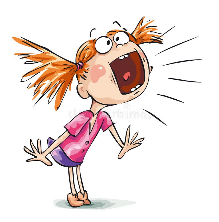 Loud Scream Stock Illustrations – 17,081 Loud Scream Stock ...