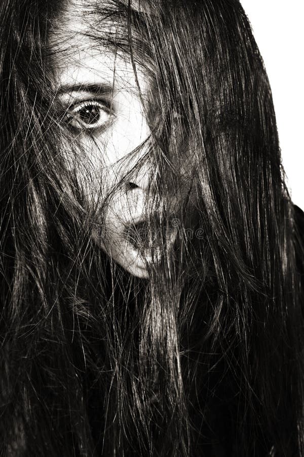 Screaming Victim stock photo. Image of worry, teen, teenager - 12433414