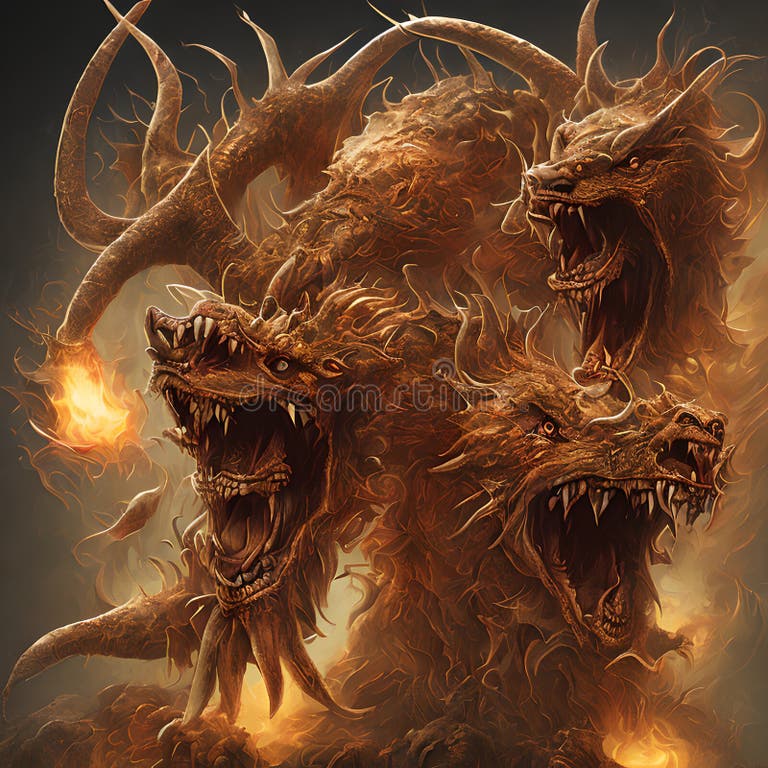 Screaming Devil, Generative AI Illustration Stock Illustration ...