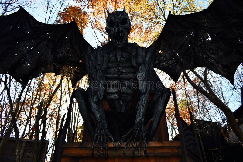 Screaming Gargoyle III editorial image. Image of park - 335531200