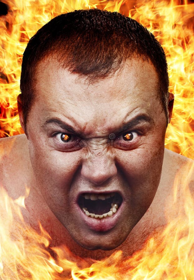 Screaming Fire Ball or Comet Cartoon Stock Vector - Illustration of ...