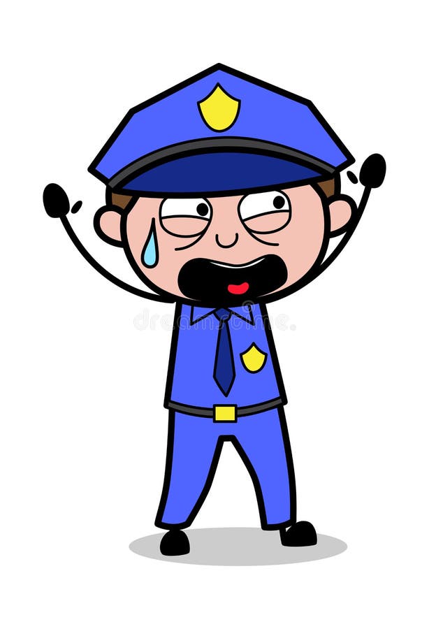 Scared Police Officer Stock Illustrations – 104 Scared Police Officer ...