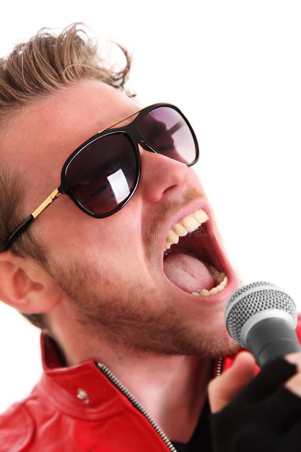 Scene from a rock concert stock photo. Image of band, heavy - 5647198