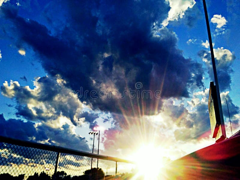 Screaming Sunset stock photo. Image of screaming, cloud - 105384872