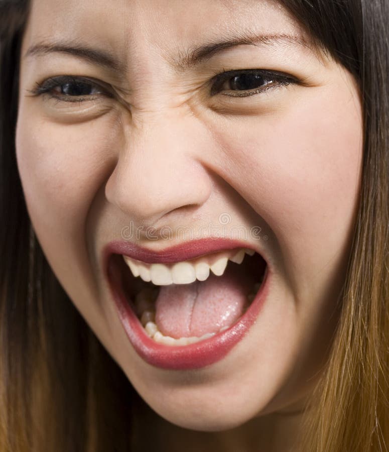 Screaming woman stock photo. Image of female, angry, situation - 2917512