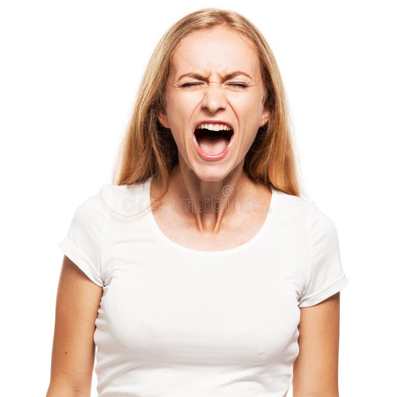 440+ Screaming woman Free Stock Photos - StockFreeImages