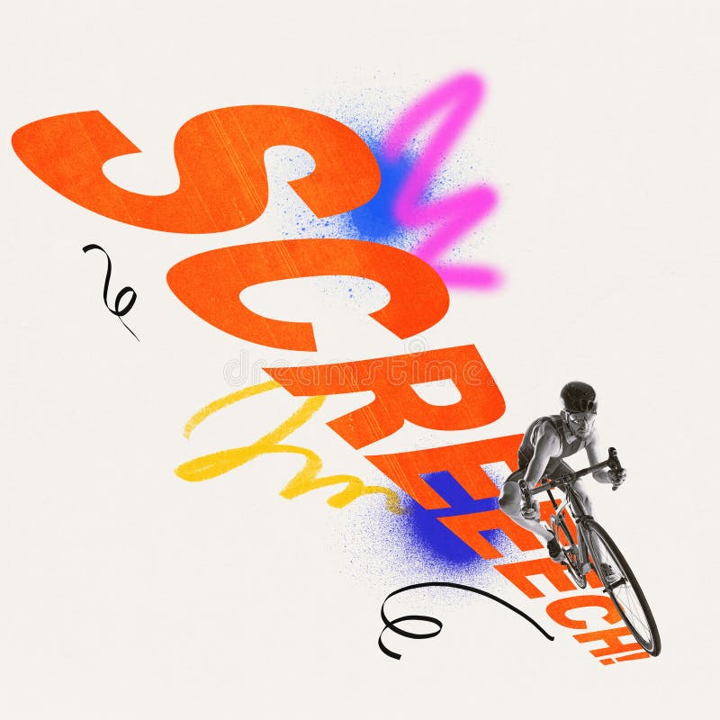 Screeching Turn Freezes Moment of Cyclist Carving Hard Corner with ...