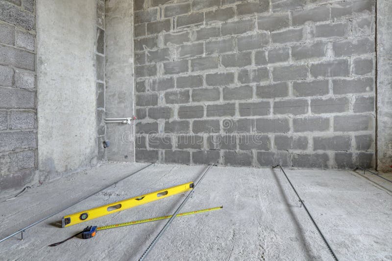 Screed guide stock photo. Image of measure, fastened - 89858014