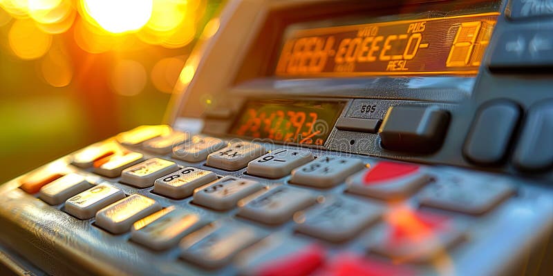 The Screen of an ATM with a Keyboard and a Touch Display on Which You ...