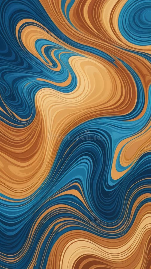 Screen Background from Marbled Shapes and Blue Stock Photo - Image of ...