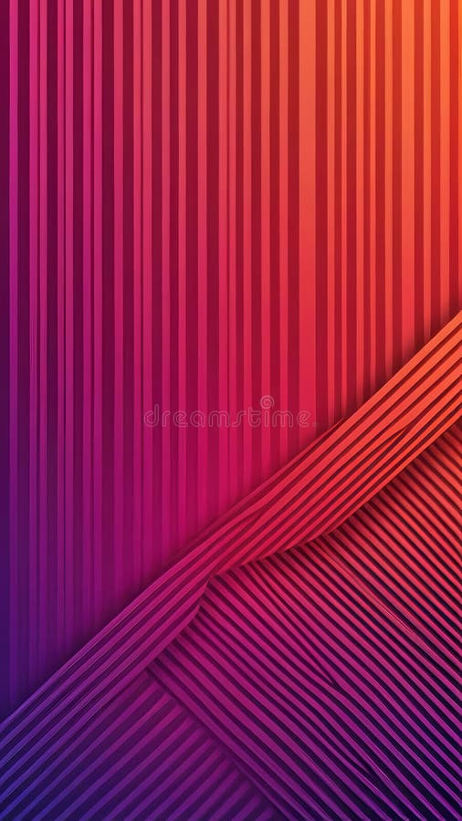 Screen Background from Striped Shapes and Red Stock Image - Image of ...