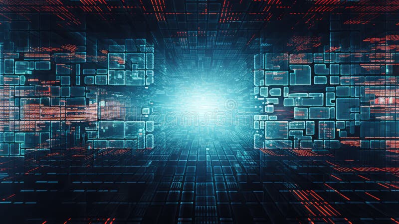 Screen computer texture stock illustration. Illustration of depth ...