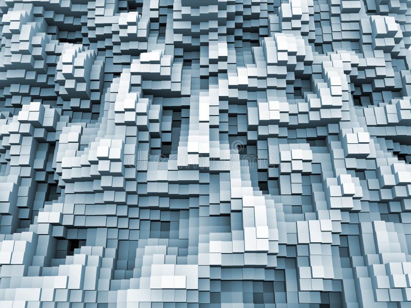 Screen of Cubes stock illustration. Illustration of movement - 22759943