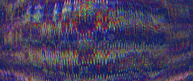 Screen Damage Signal Error Purple Pixel Noise Stock Photo - Image of ...