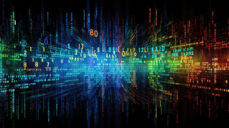 Screen data code stock illustration. Illustration of analysis - 361411817