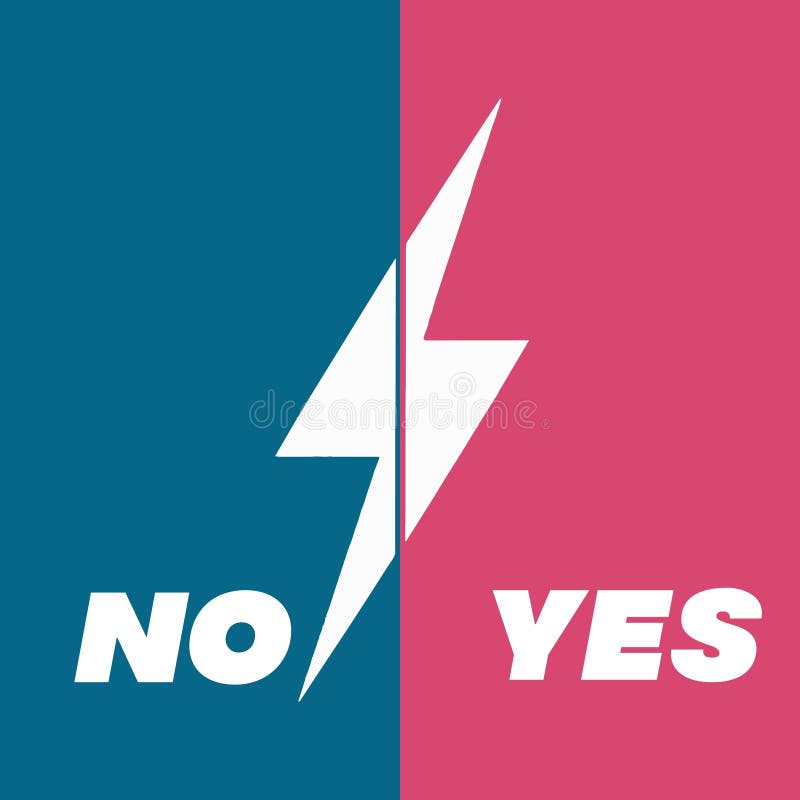 The Screen is Divided by a Lightning Bolt into Pink and Blue Halves ...